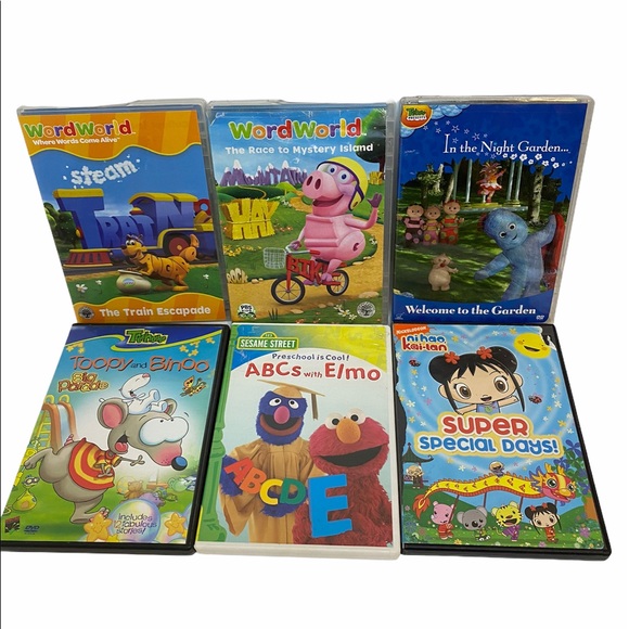 Nickelodeon Other | Lot Of 6 Pbstreehousenickelodeon Educational Dvd ...